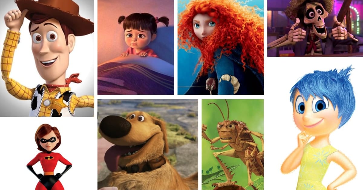 100+ Of The Most Beloved Pixar Characters by @DisneyLove