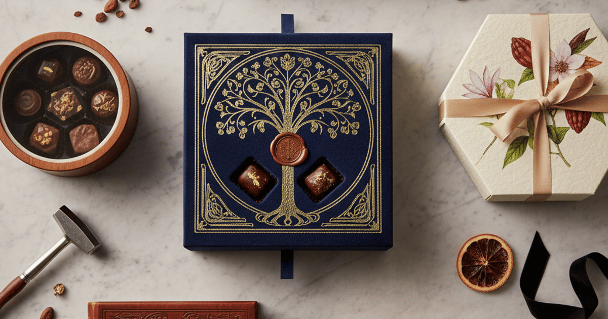 Bespoke Chocolate Packaging Design Ideas for Premium & Custom Chocolate ...