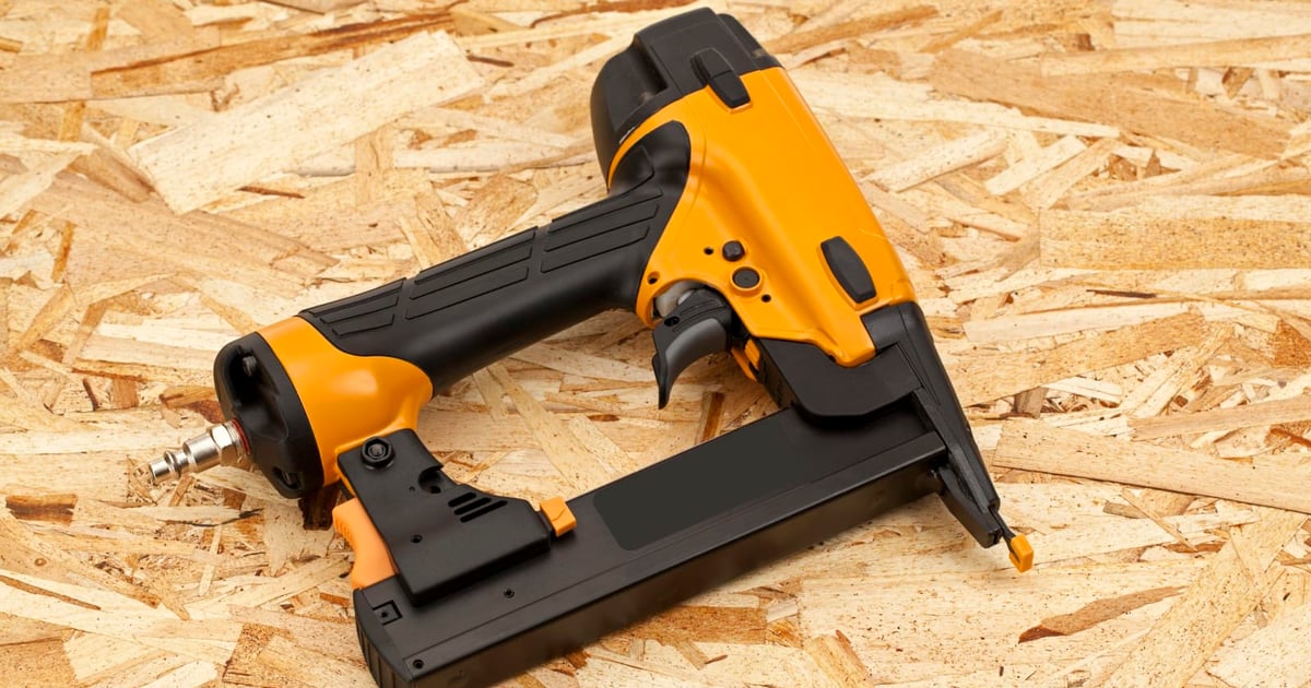 Best electric brad nailer by @theHappyCrafts