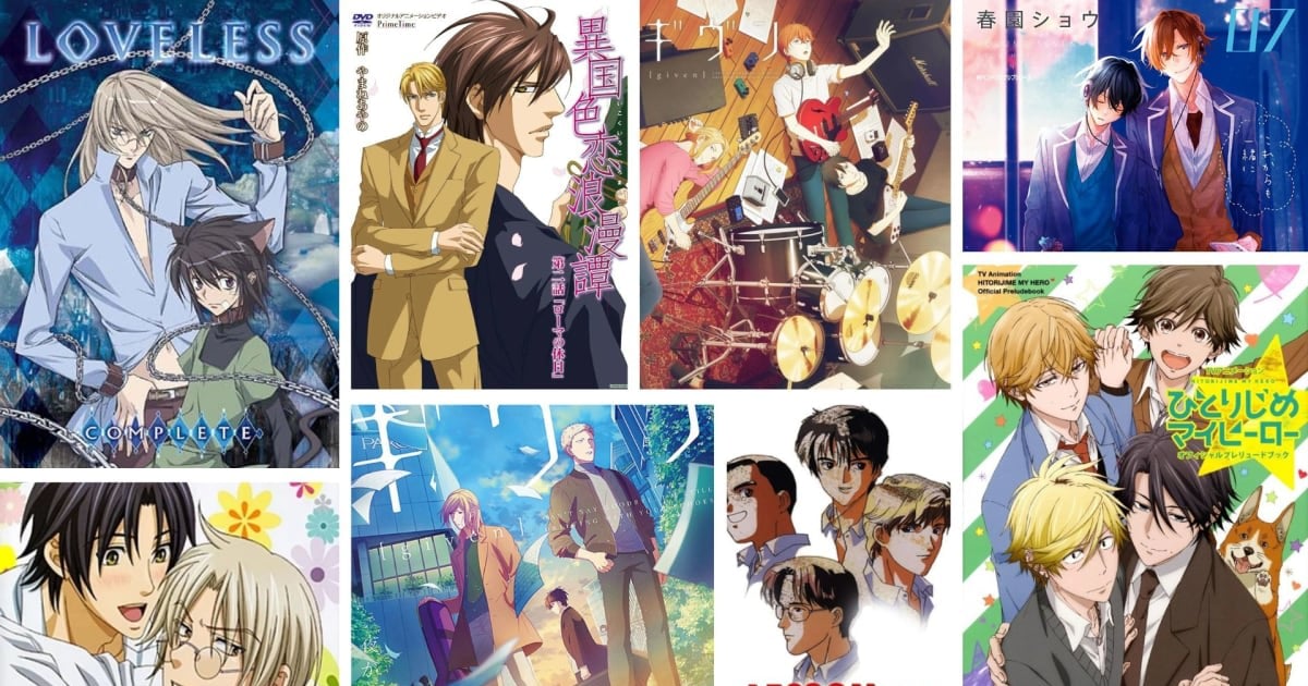 50+ BL Anime Series and Movies by @animationnation