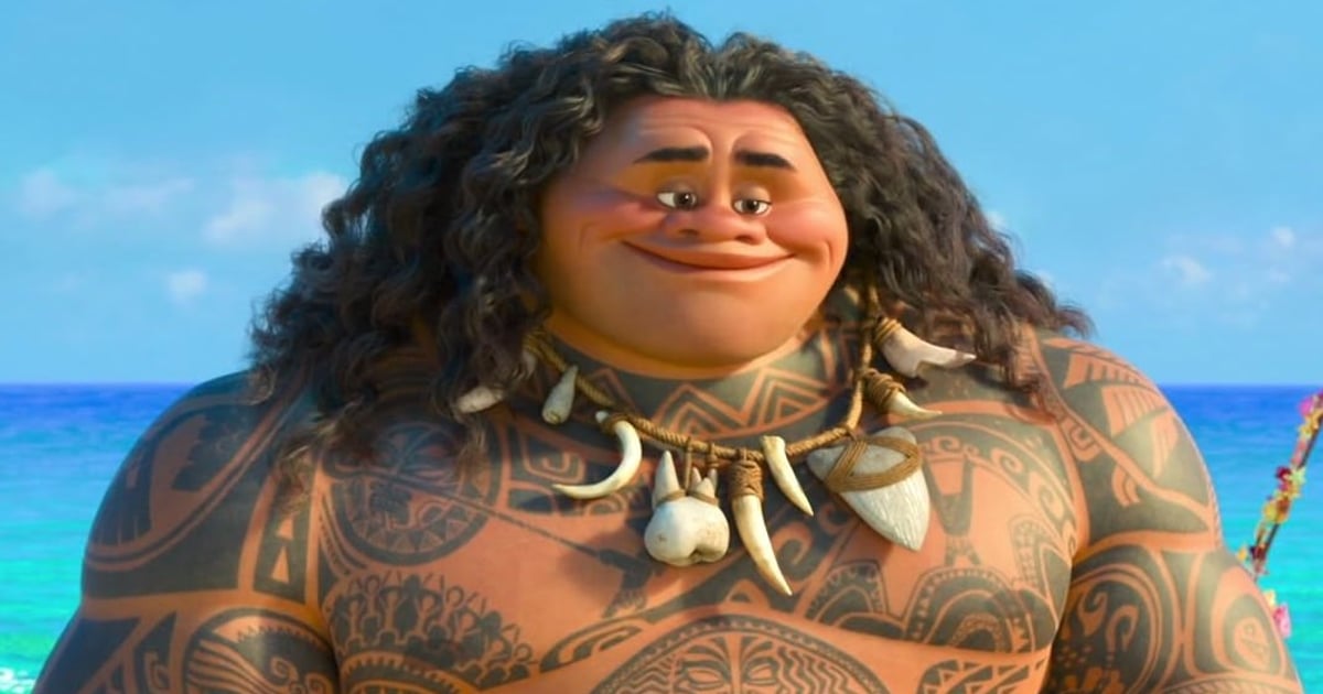 Maui | 100 Cartoon and Anime Characters with Curly Hair