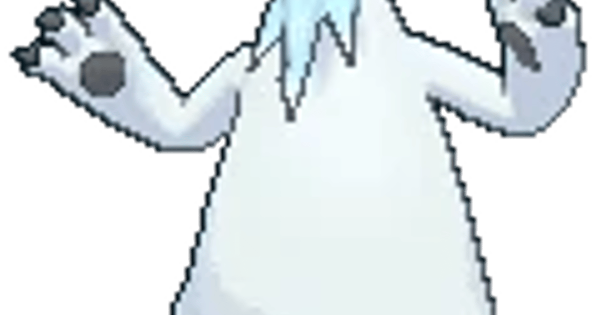 Beartic | Pokemon Sword and Shield: Evolution Checklist - Copy