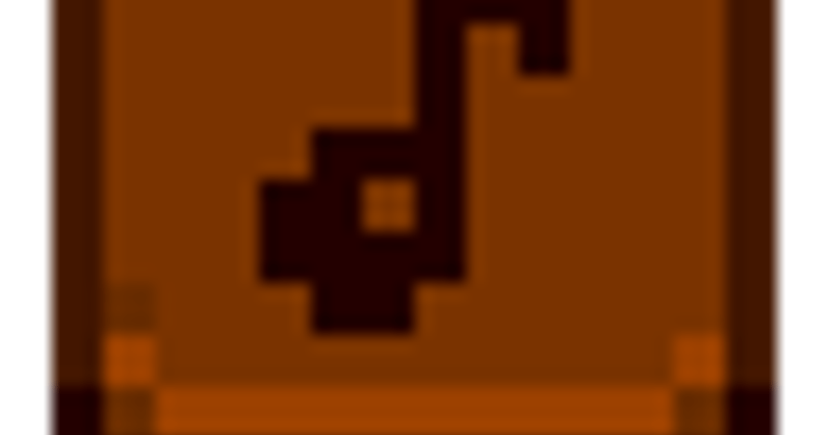Flute Block | Stardew Valley Crafting Recipe Checklist (1.6)