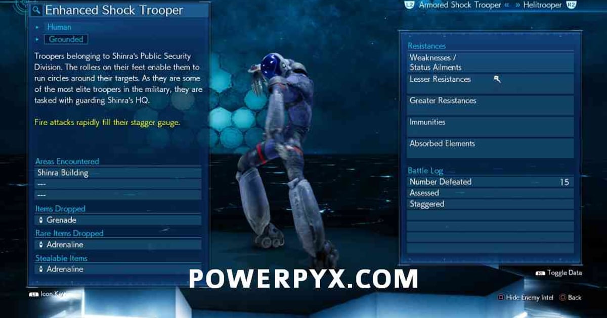Enhanced Shock Trooper | Final Fantasy VII Remake - Complete Enemies List