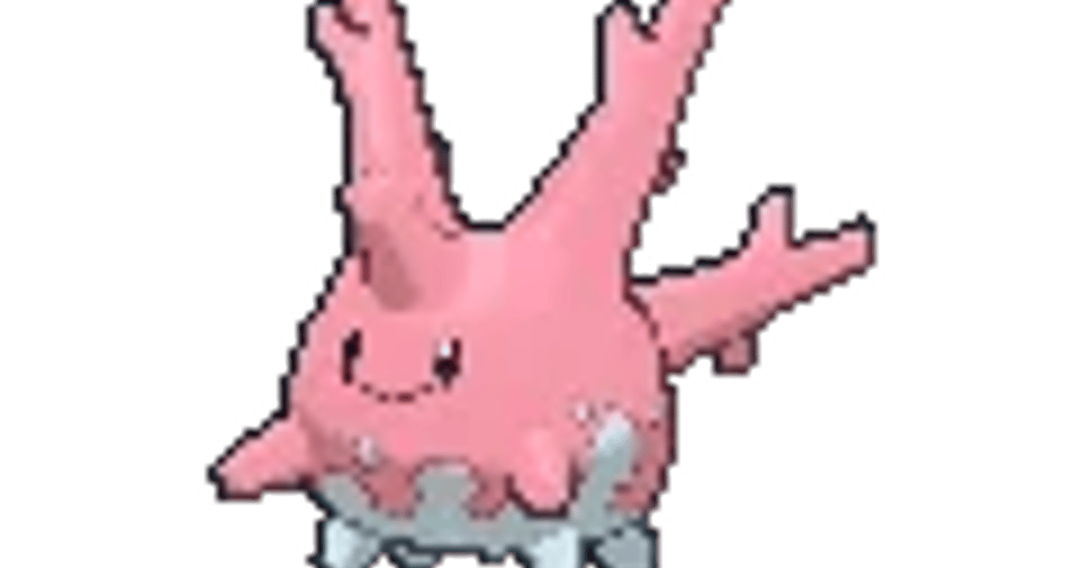 Corsola | Pokemon Sword and Shield: Evolution Checklist - Copy