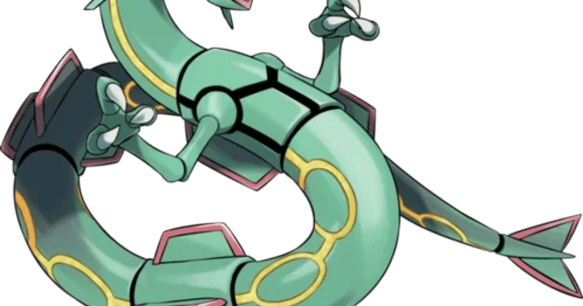 Rayquaza (All forms) | Every Green Pokemon (A Checklist)