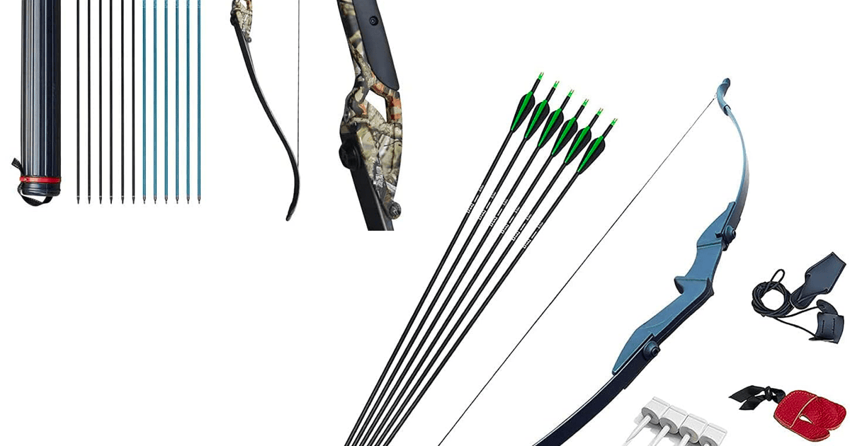 D&Q Archery Recurve Bow and Arrow Set for Adults | Best Recurve Bows ...
