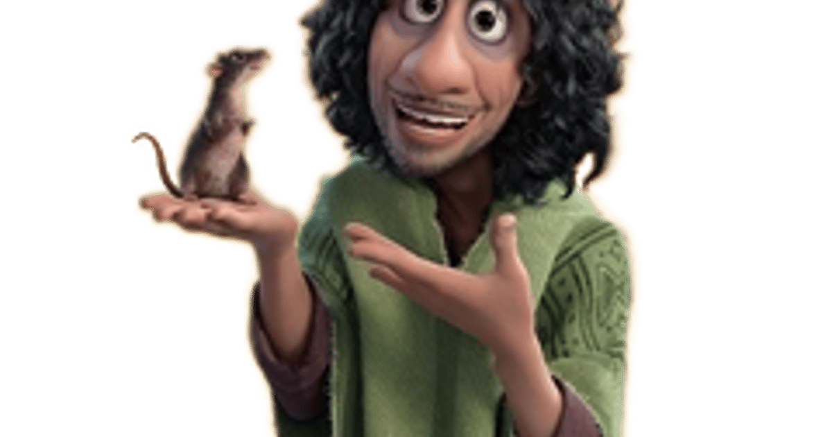 Bruno Madrigal | 100 Cartoon and Anime Characters with Curly Hair
