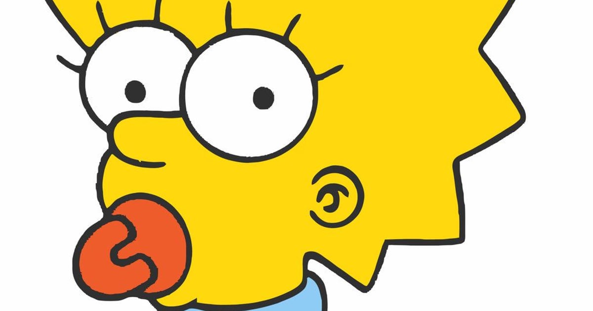 Maggie Simpson | 50 Yellow Cartoon Characters