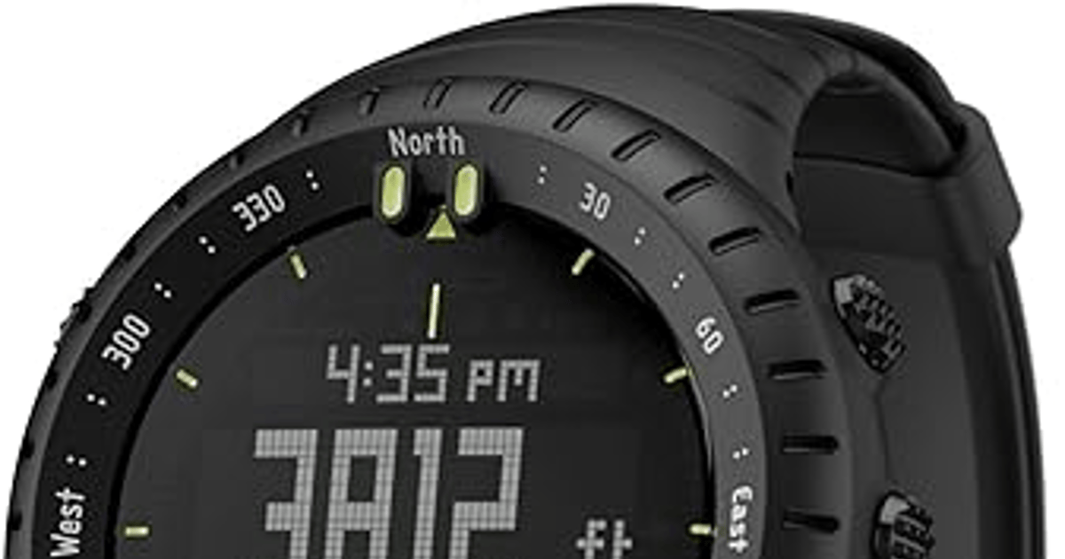 Suunto Core All Black | Best High-Altitude Altimeters for Paragliding