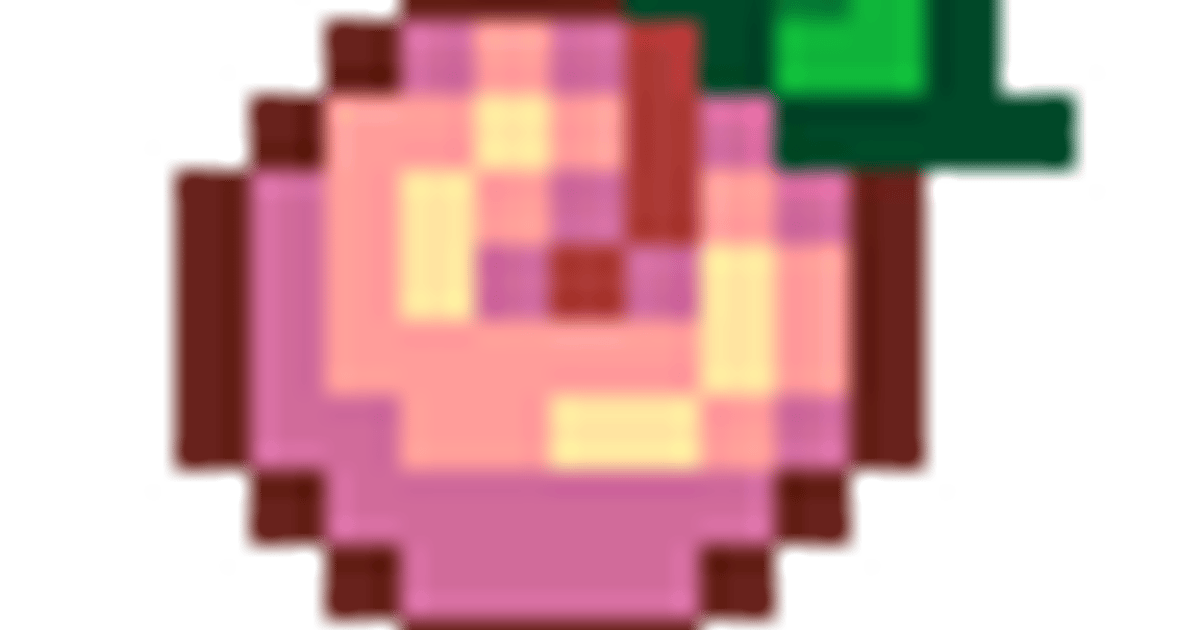 Peach | Stardew Valley Bundle Checklist