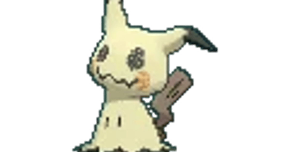 Mimikyu | Pokemon Sword and Shield: Evolution Checklist - Copy