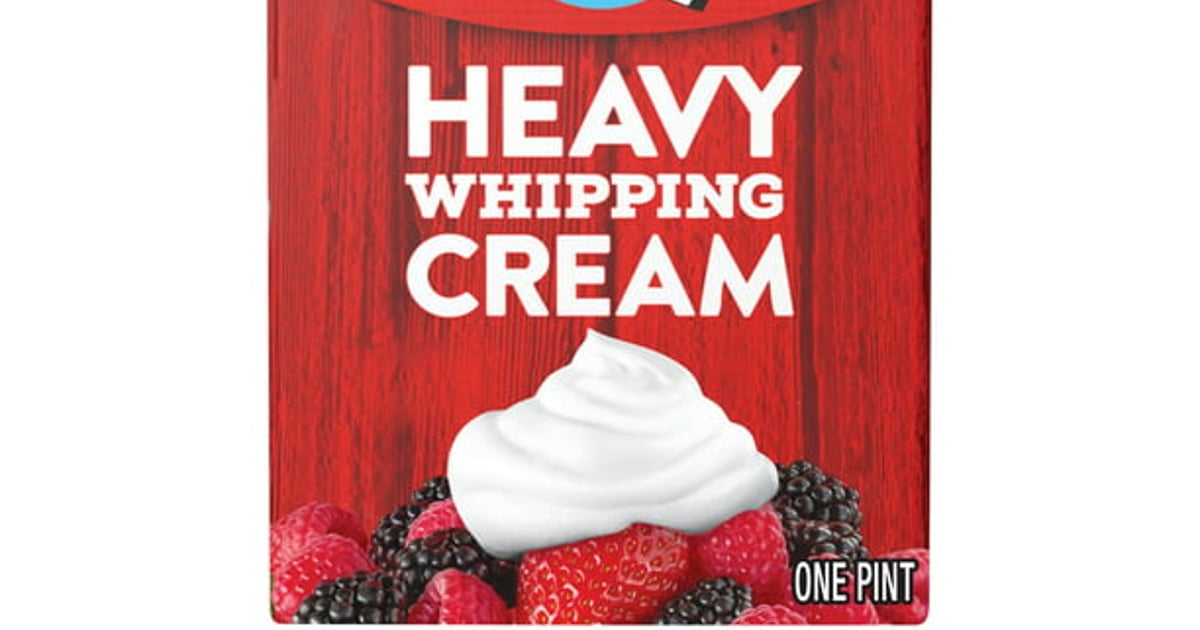 Heavy cream | Free, Editable, and Printable Grocery List Template (With ...