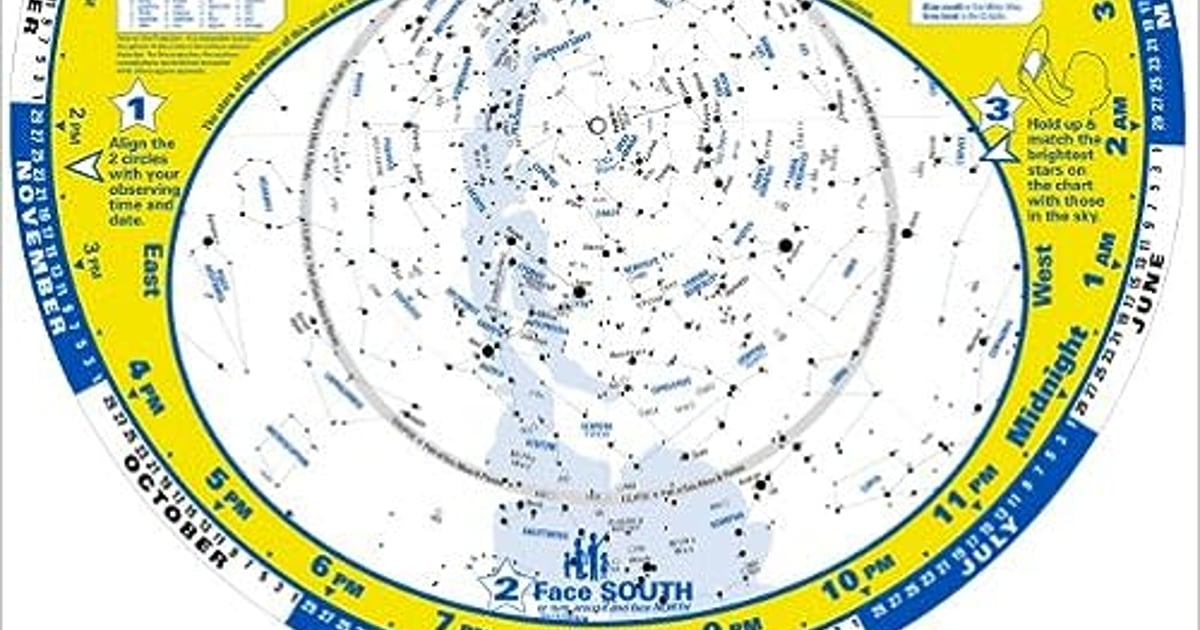 Guide to the Stars Planisphere | Top Beginner's Astronomy Books!
