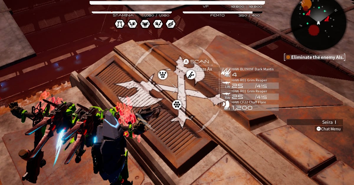 Cross Ax | Daemon X Machina: Graffiti Decals Location