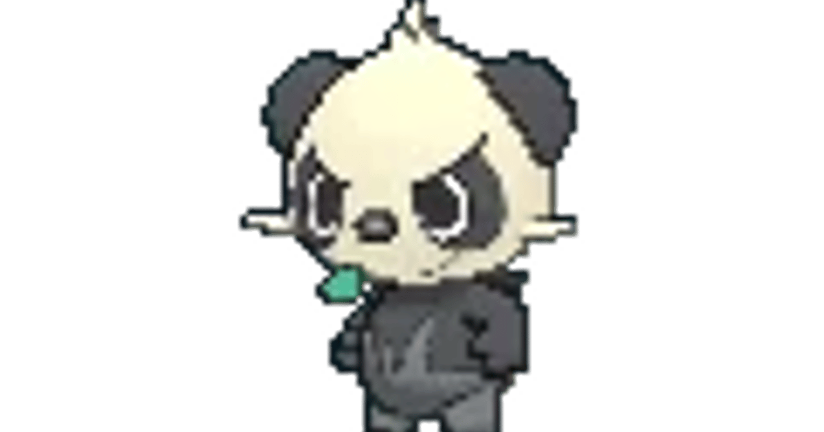 Pancham | Pokemon Sword and Shield: Evolution Checklist - Copy